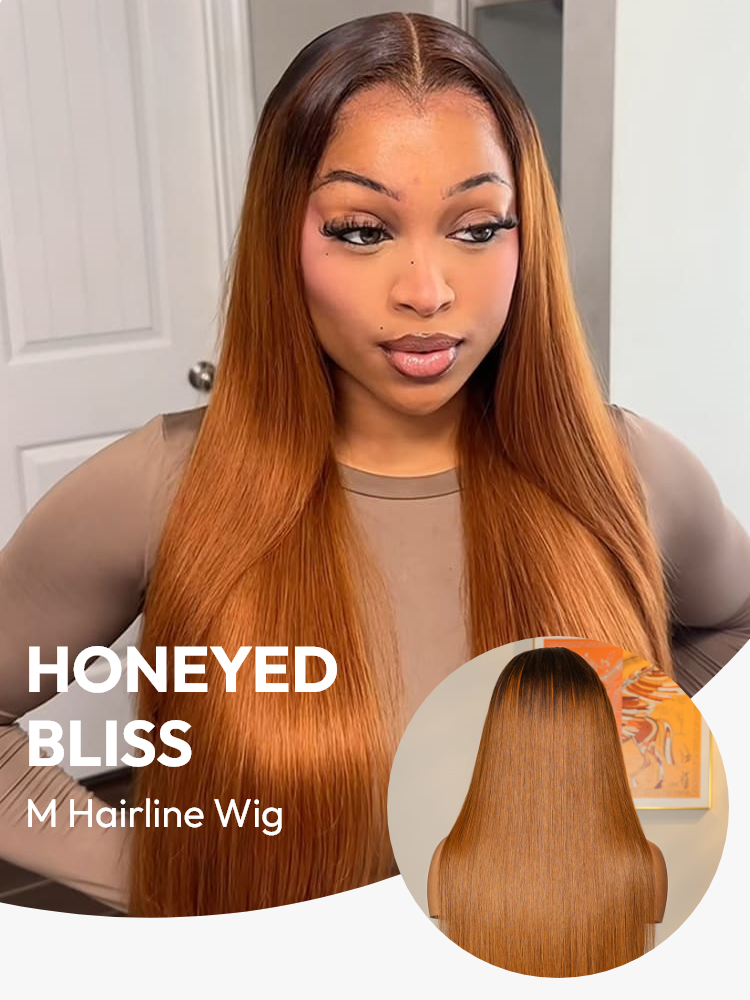 Honeyed Bliss Color Wig with Lagos Hairline | 13x6 Lace Frontal Wigs ...
